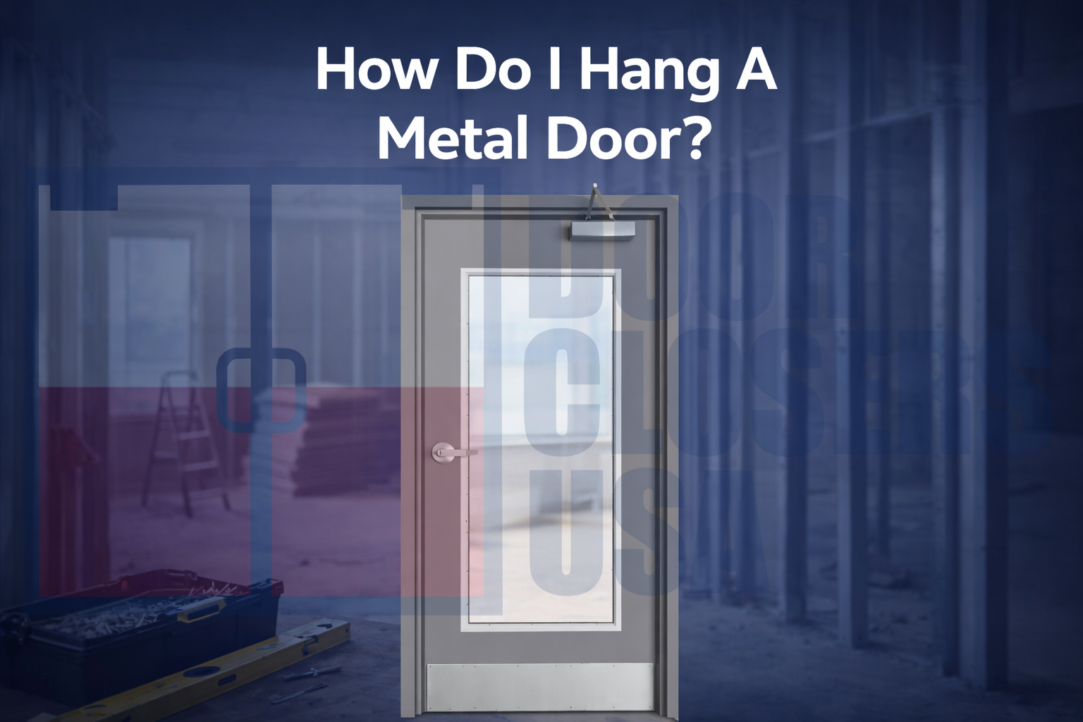 How to Properly Hang a Hollow Metal Door - Commercial Steel Door Guide